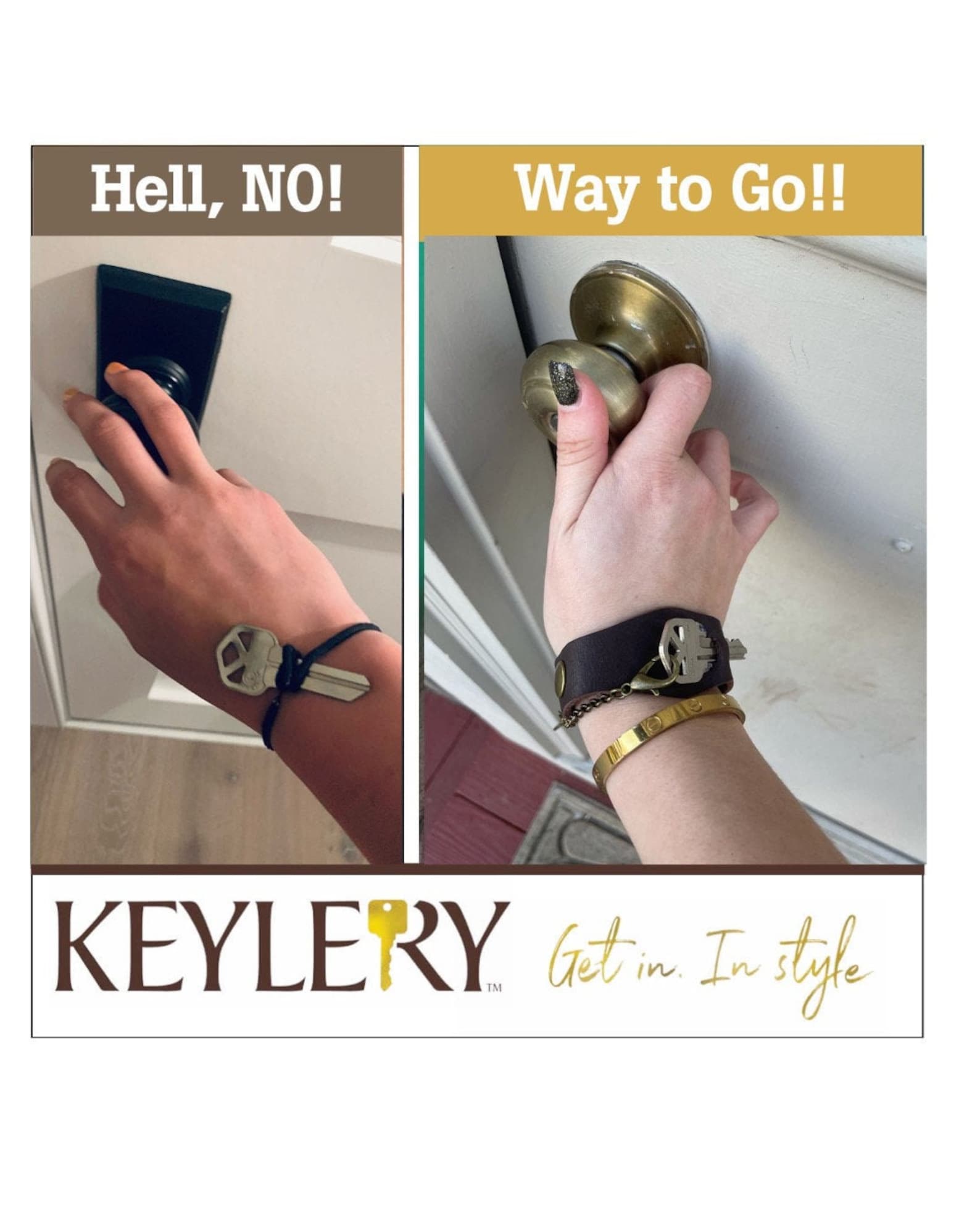 Key Holder Bracelet for Keychain Wristlet Leather Key Bracelet - Etsy