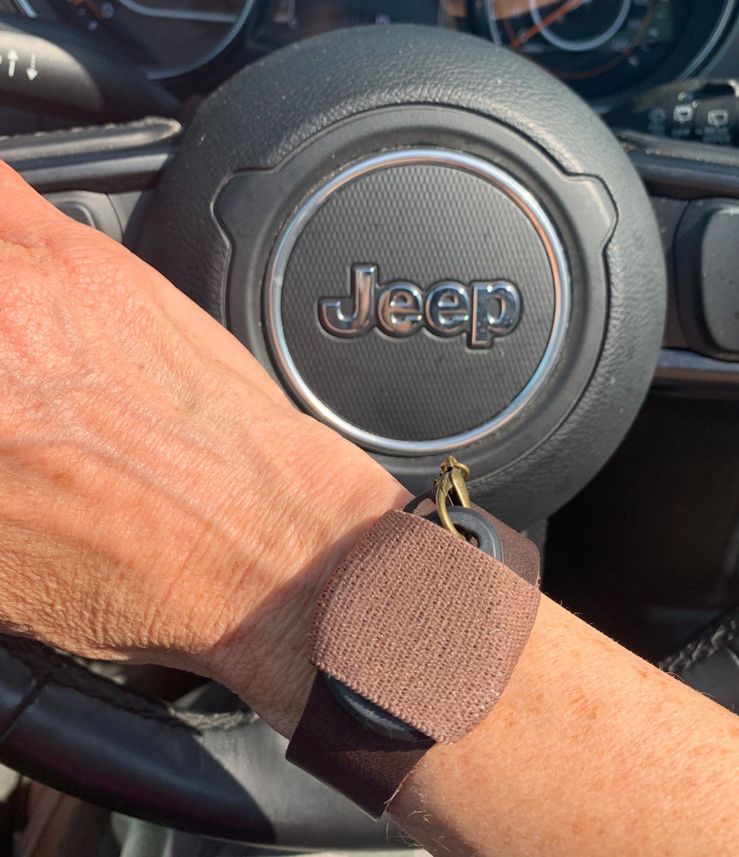 Leather Key Holder Bracelet Key Fob Bracelet Keychain Bracelet Lanyard ...