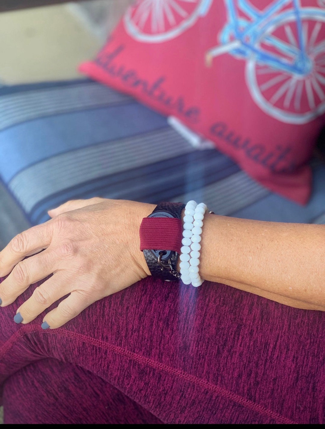 Leather Fob Holder,keychain Wristlet ,key Holder Bracelet,leather ...