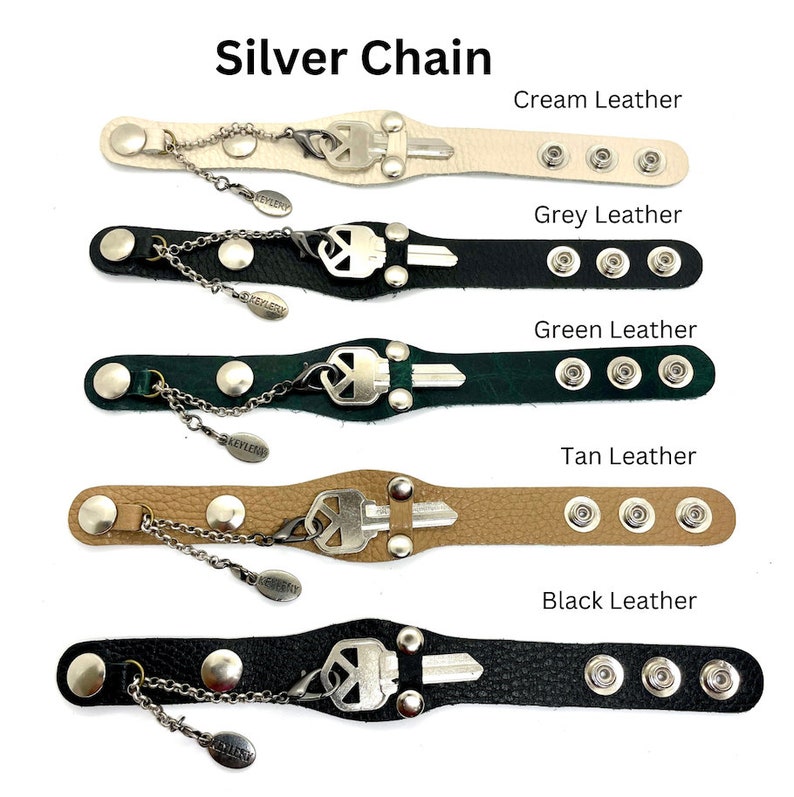 Key Holder Bracelet for Keychain Wristlet Leather Key Bracelet - Etsy