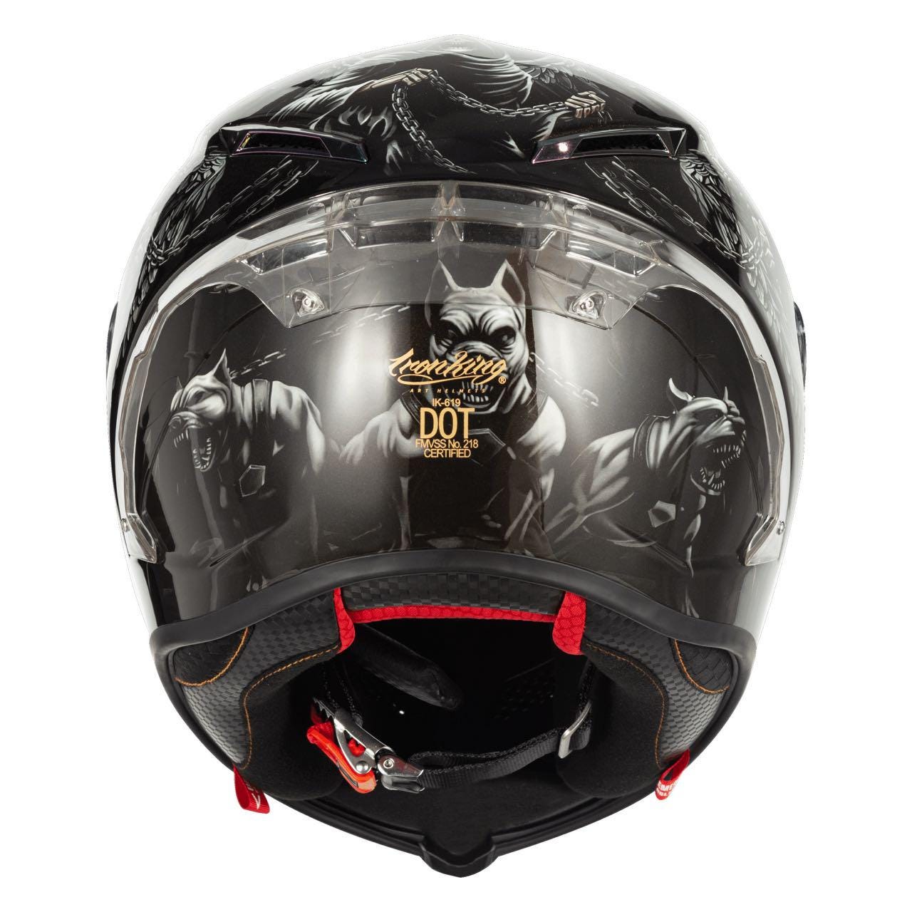 Custom Full-face Motorcycle Helmet, Carbon Fiber Material, Painted Appearance, Gloss Finish ...