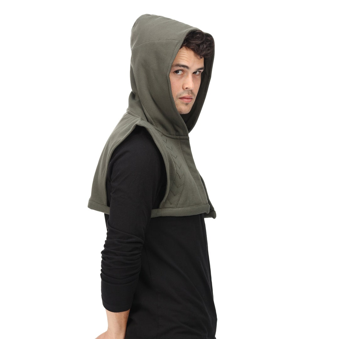 Green Archer Bowman Hood Cowl Costume Cosplay - Etsy Singapore