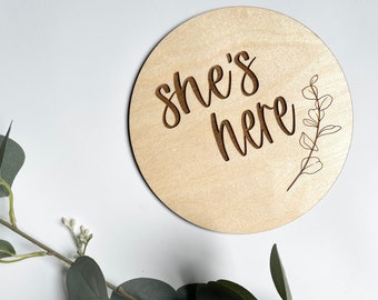 Custom Birth Announcement Plates - Etsy