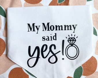 My Mommy Said Yes - Etsy