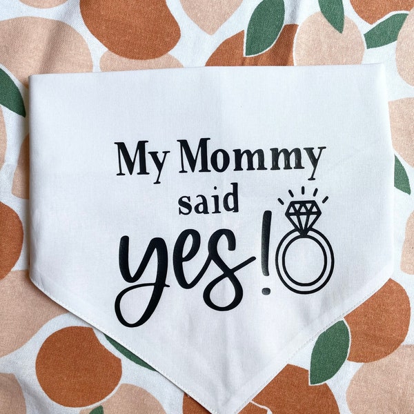 Mommy Said Yes - Etsy