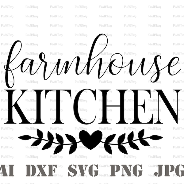 Country Kitchen Svg - Etsy