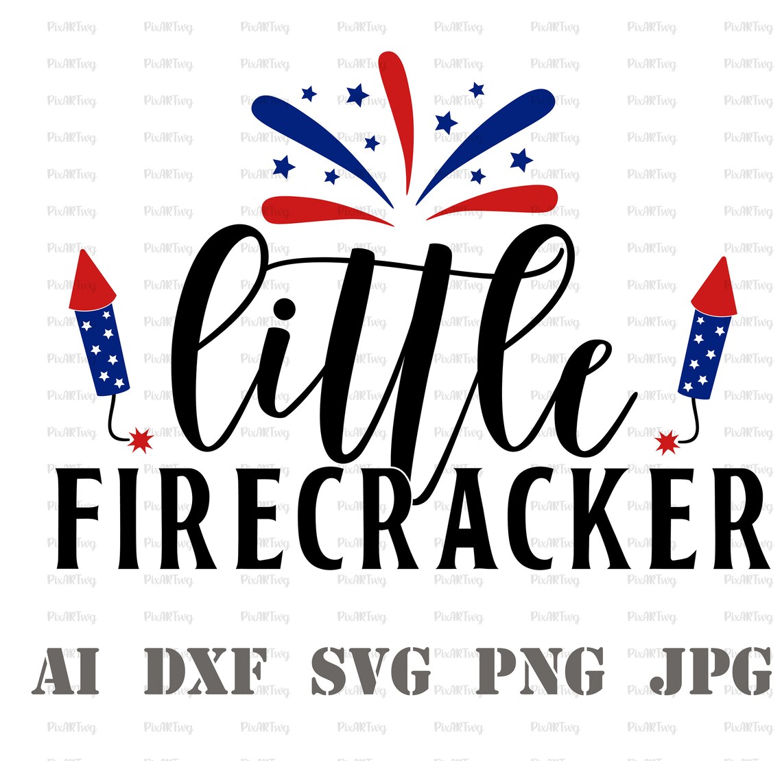 2 SVG FILES-Mimi Of A Little Firecracker Svg-Mama Of A Little | Etsy