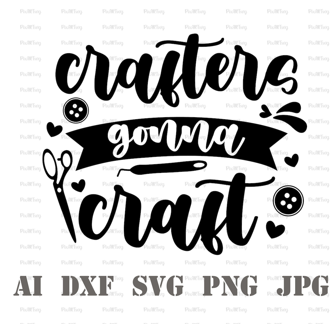 Crafters Gonna Craft Svg-crafting Svg-crafters Svg-crafting is | Etsy