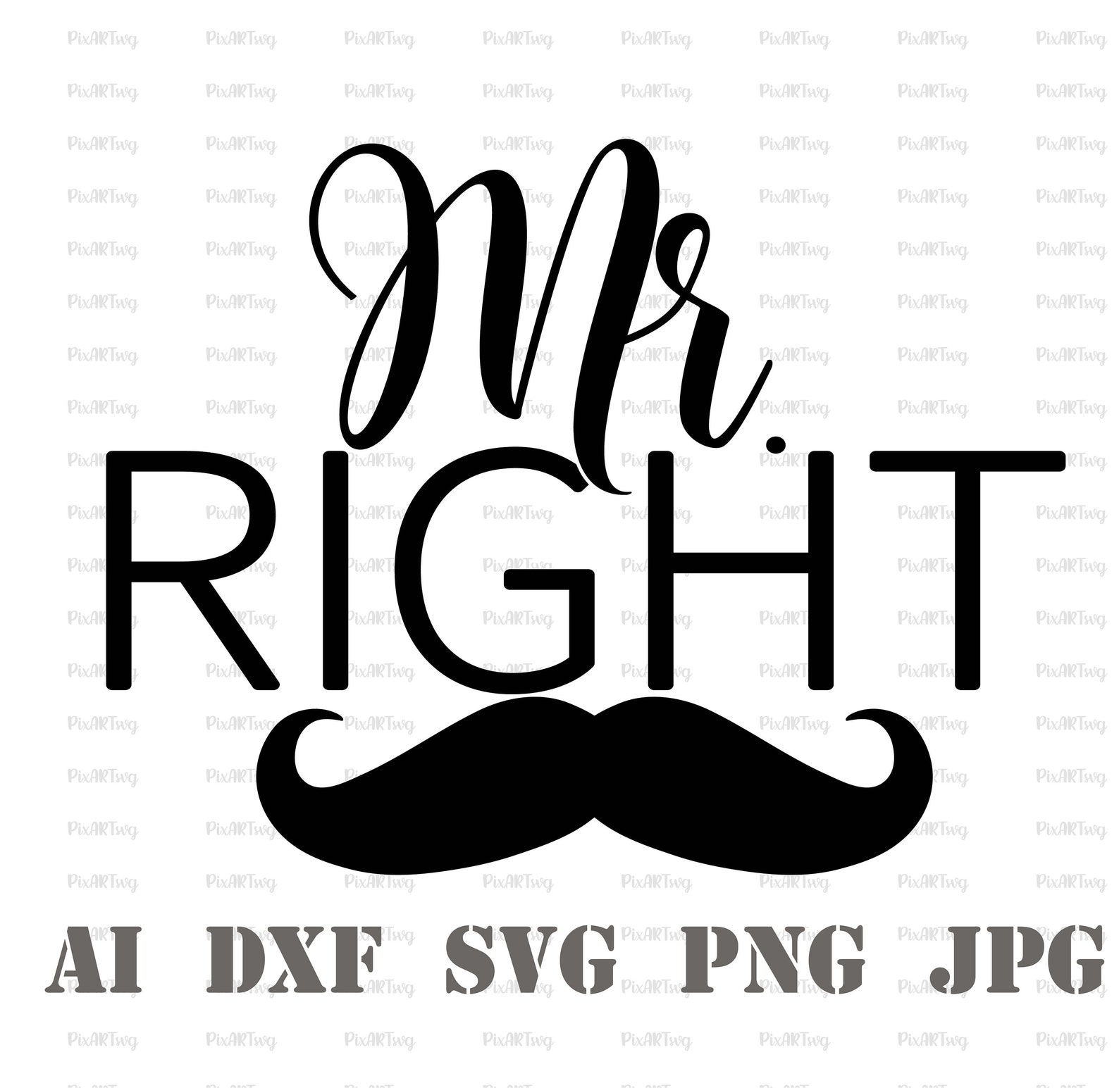 2 SVG Files-mr Right Svgmrs Always Right Svgcouple Shirts - Etsy