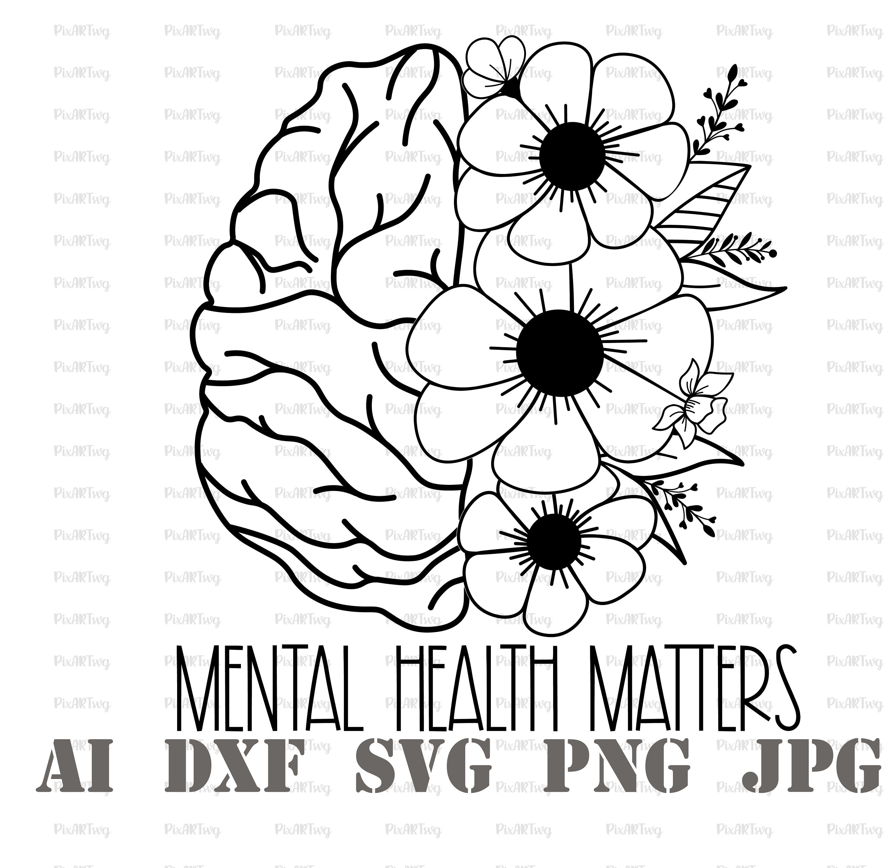 Mental Health Matters Svg Self Care Svg Yoga Shirt Etsy