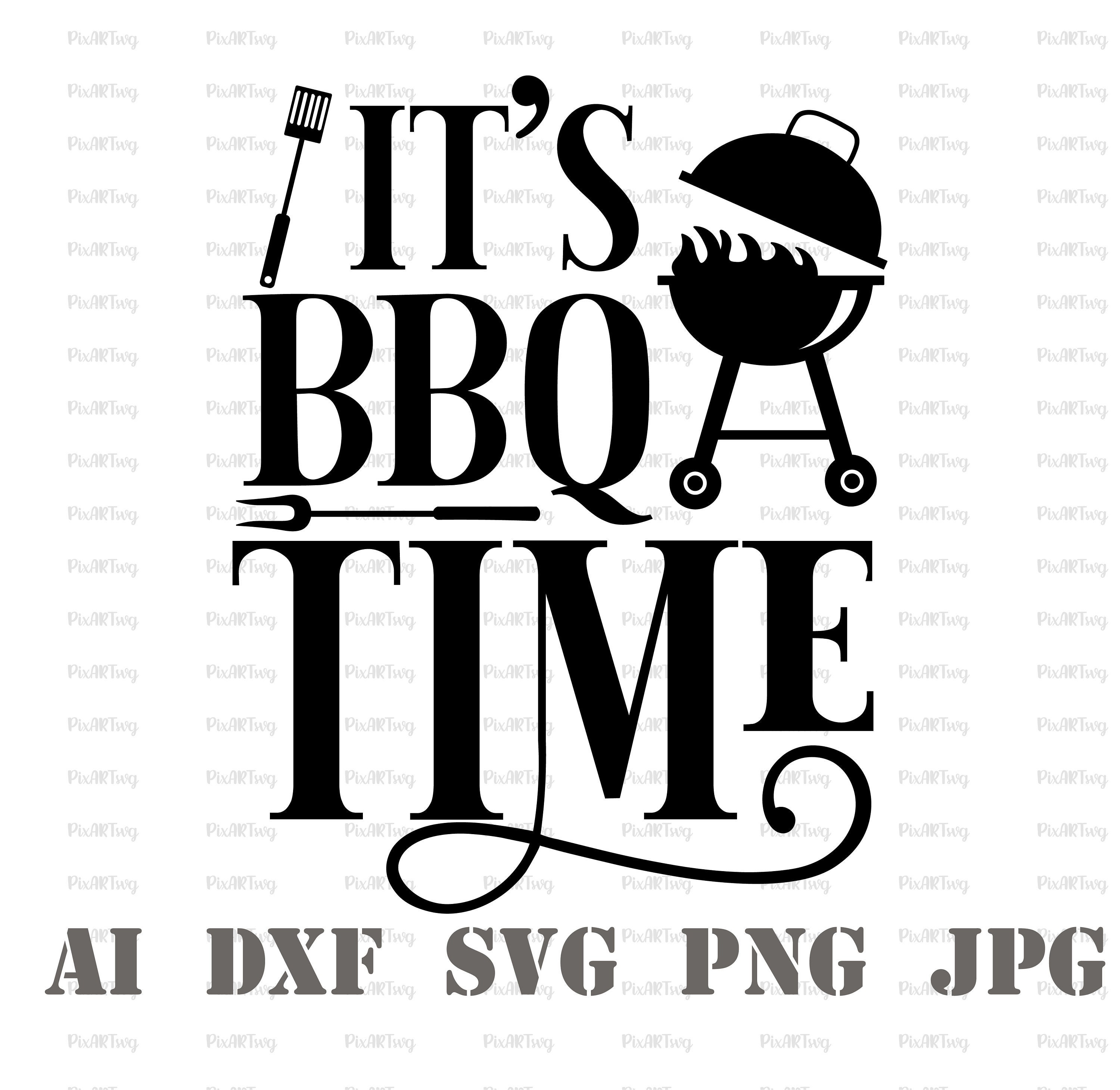 Its Bbq Time Clipart