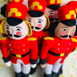 Plush Nutcracker Etsy UK