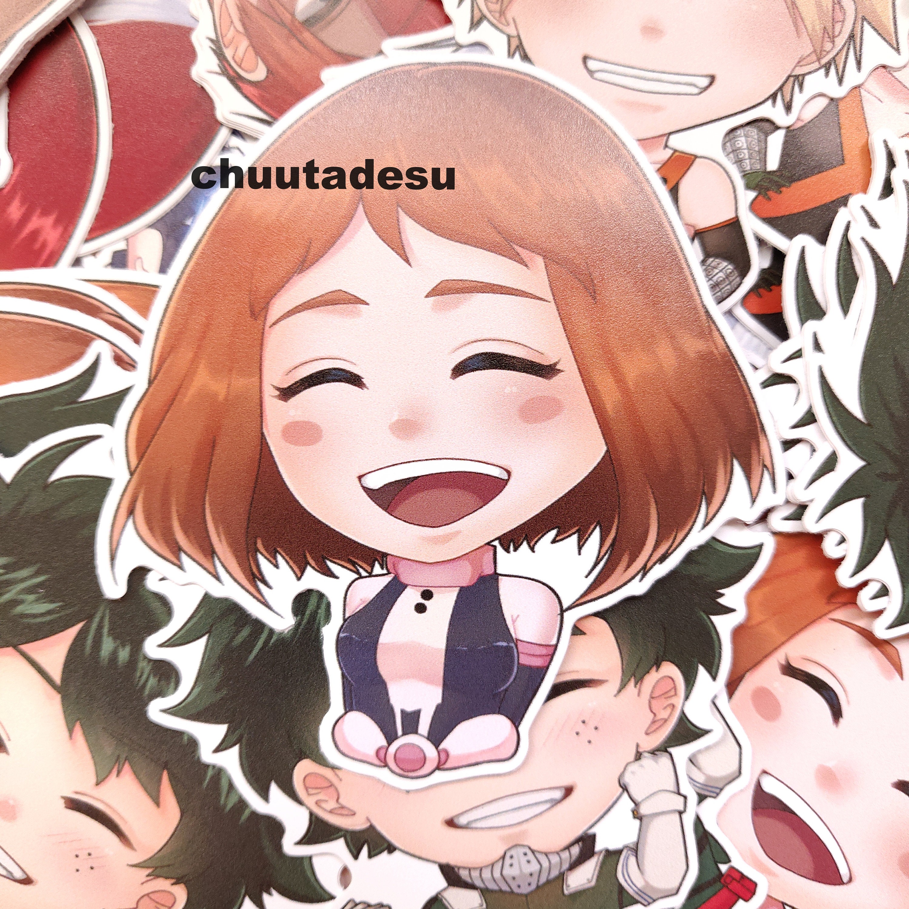 3" MHA Vinyl Stickers【1, 2, 3, Smile! Vol. 1】|midoriya Bakugo Todoroki ...
