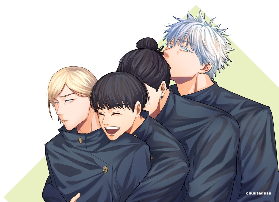 Jjk 7 X 5 Print Nanami Kento Haibara Yu Gojo Satoru Geto Suguru Etsy