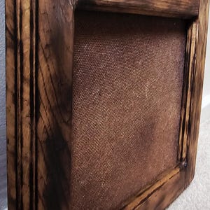 13 Inch Large Solid Oak Wood Aged Reclaimed Chunky Photo Frame L ...