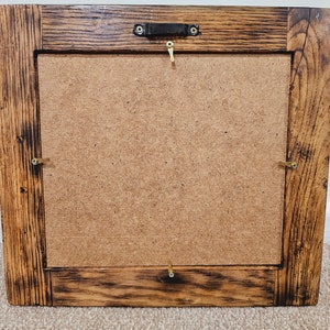 Large Solid Oak Wood Aged Reclaimed Chunky Photo Frame L Vintage Style ...