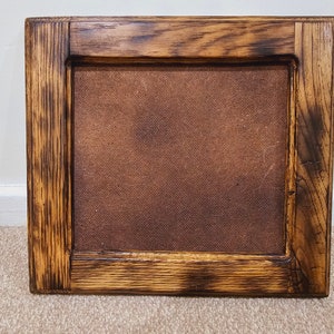 Large Solid Oak Wood Aged Reclaimed Chunky Photo Frame L Vintage Style ...