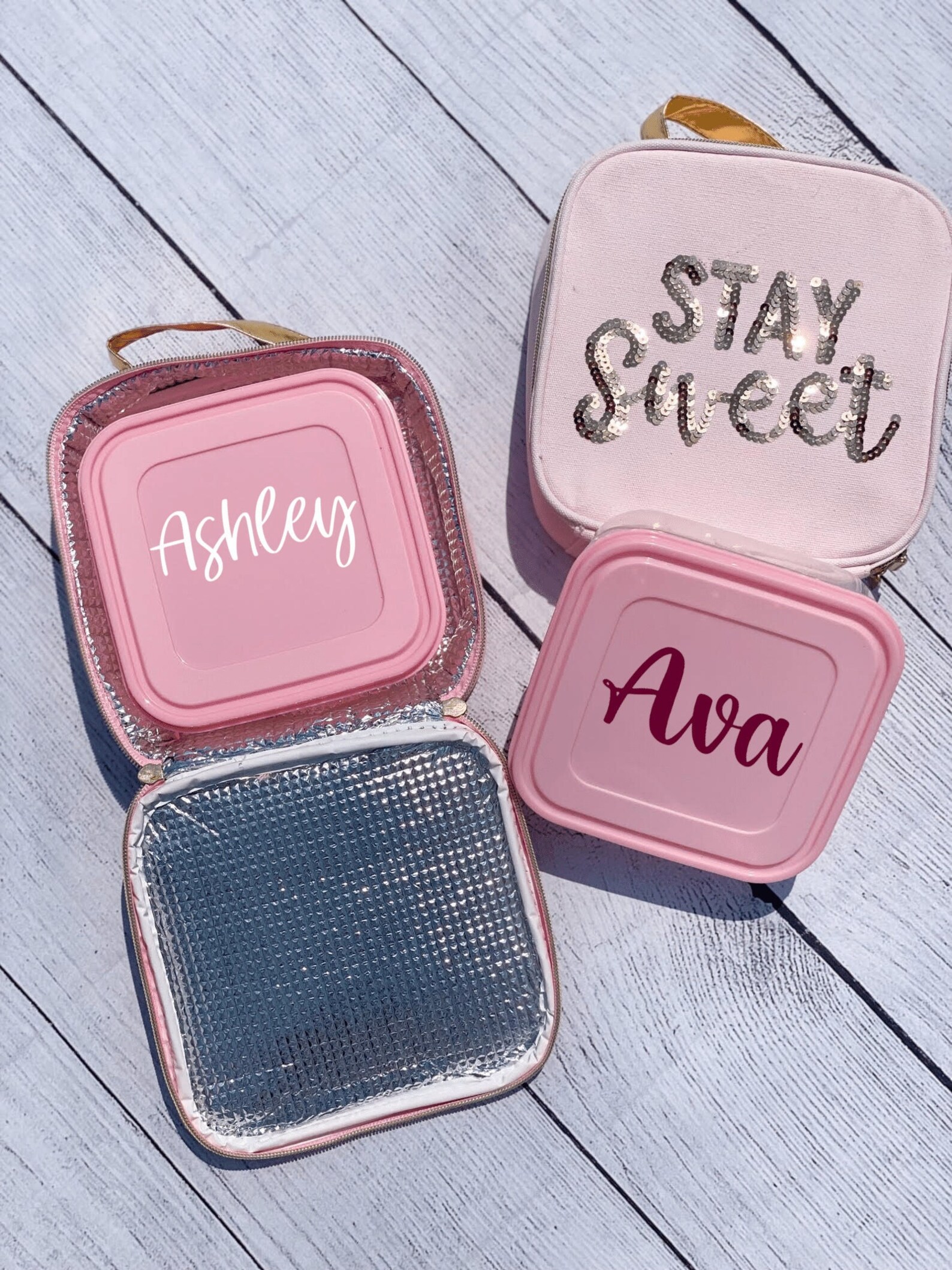 Personalized Lunchbox, Custom Sandwich Container, School Lunch System ...