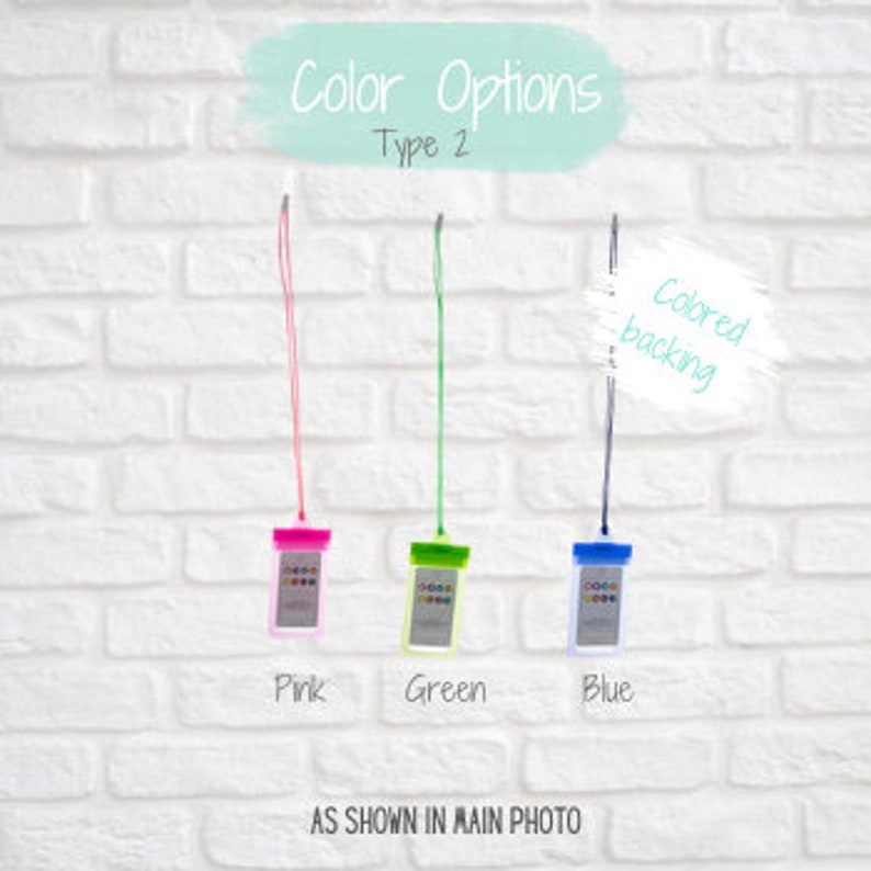 Personalized Waterproof Phone Case Beach or Pool Phone Pouch - Etsy