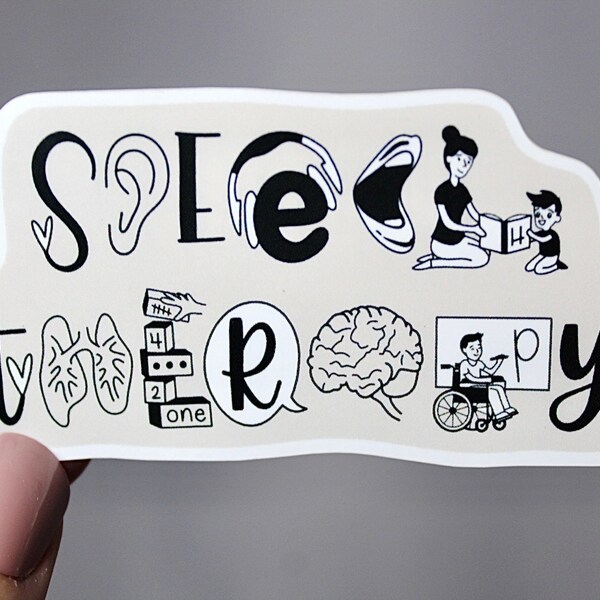 Speech Therapy Stickers - Etsy