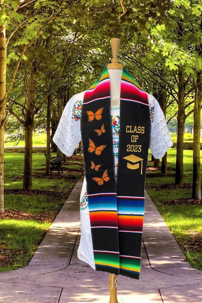 Mexican Sarape Graduation Stole/mexican Sash - Etsy