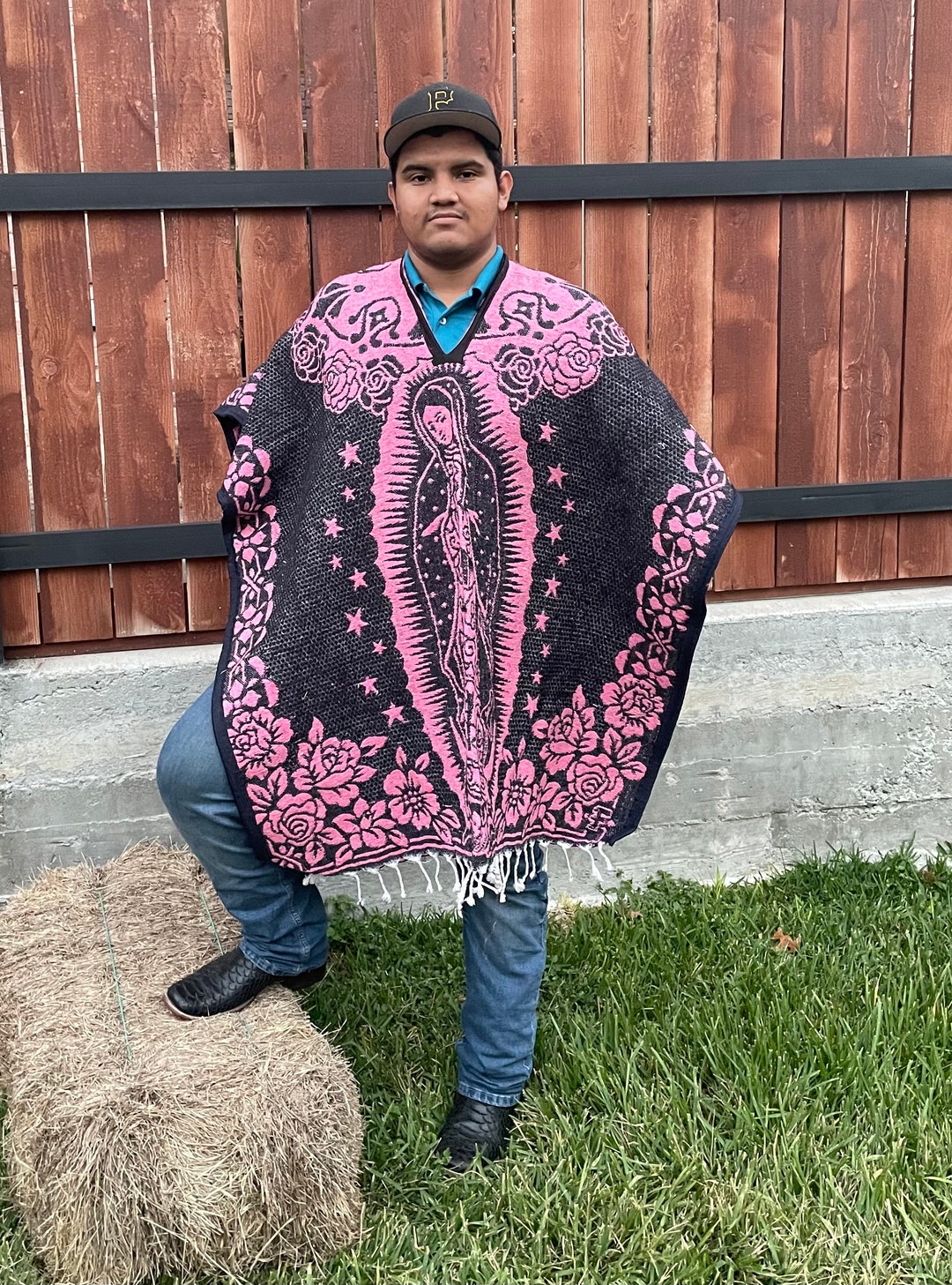 Mexican Gaban Poncho - Etsy