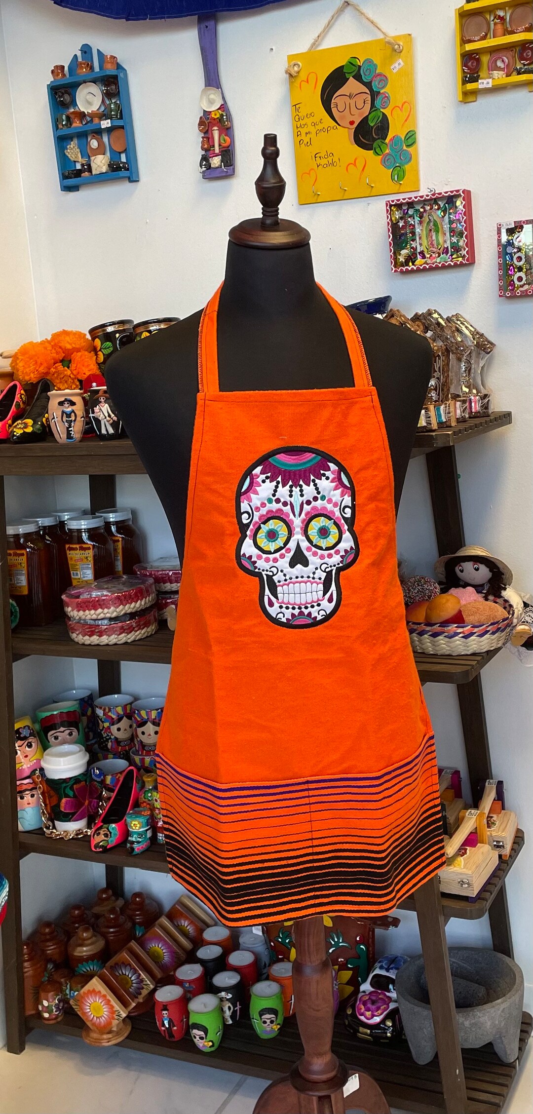 Calavera Apron - Etsy