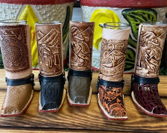 Mexican Boot Shot Glasses - Etsy