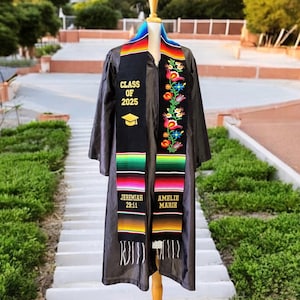 Floral Embroidered Personalized Mexican Graduation/class of 2026 - Etsy