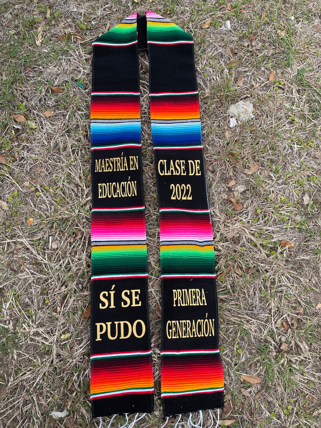 Custom Sarape Mexican Sash Graduation Stole, - Etsy