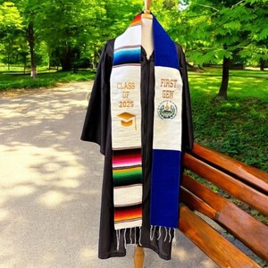 El Salvador First Gen/graduation Stole - Etsy