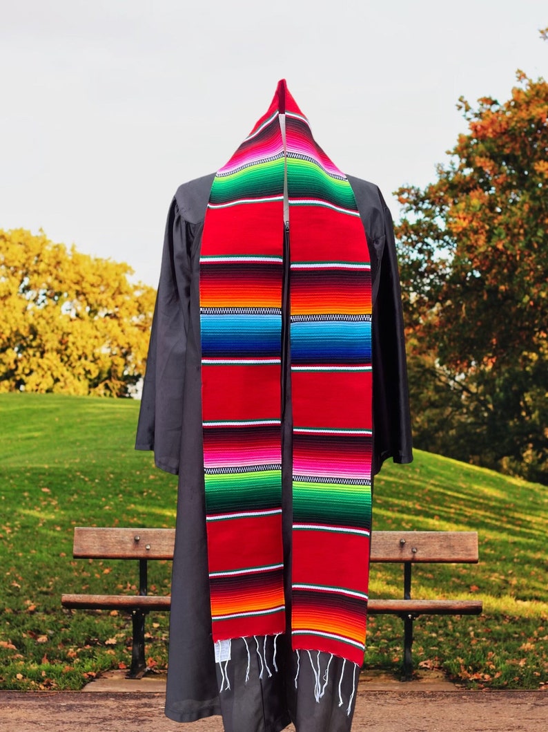 Custom Sarape Graduation Stole, Personalized Stole - Etsy