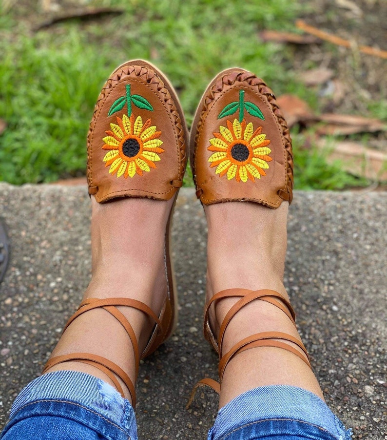 Women Handmade Huarache/ Mexican Women Huarache - Etsy