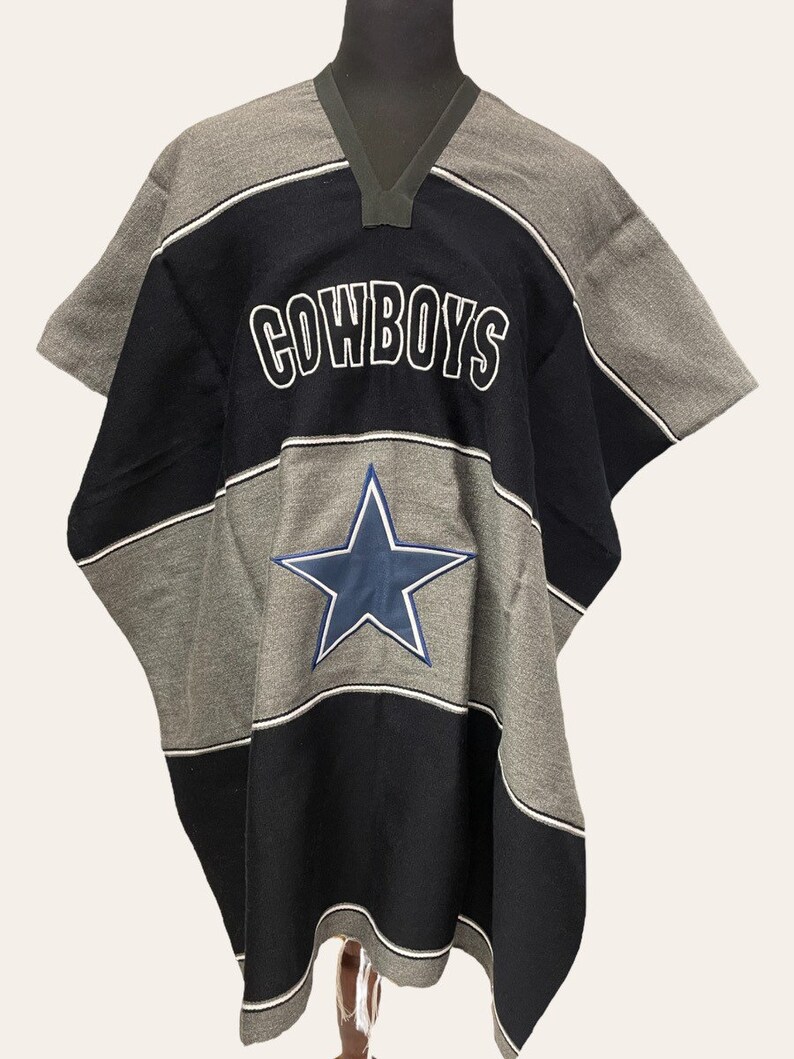 Dallas Cowboy Poncho - Etsy