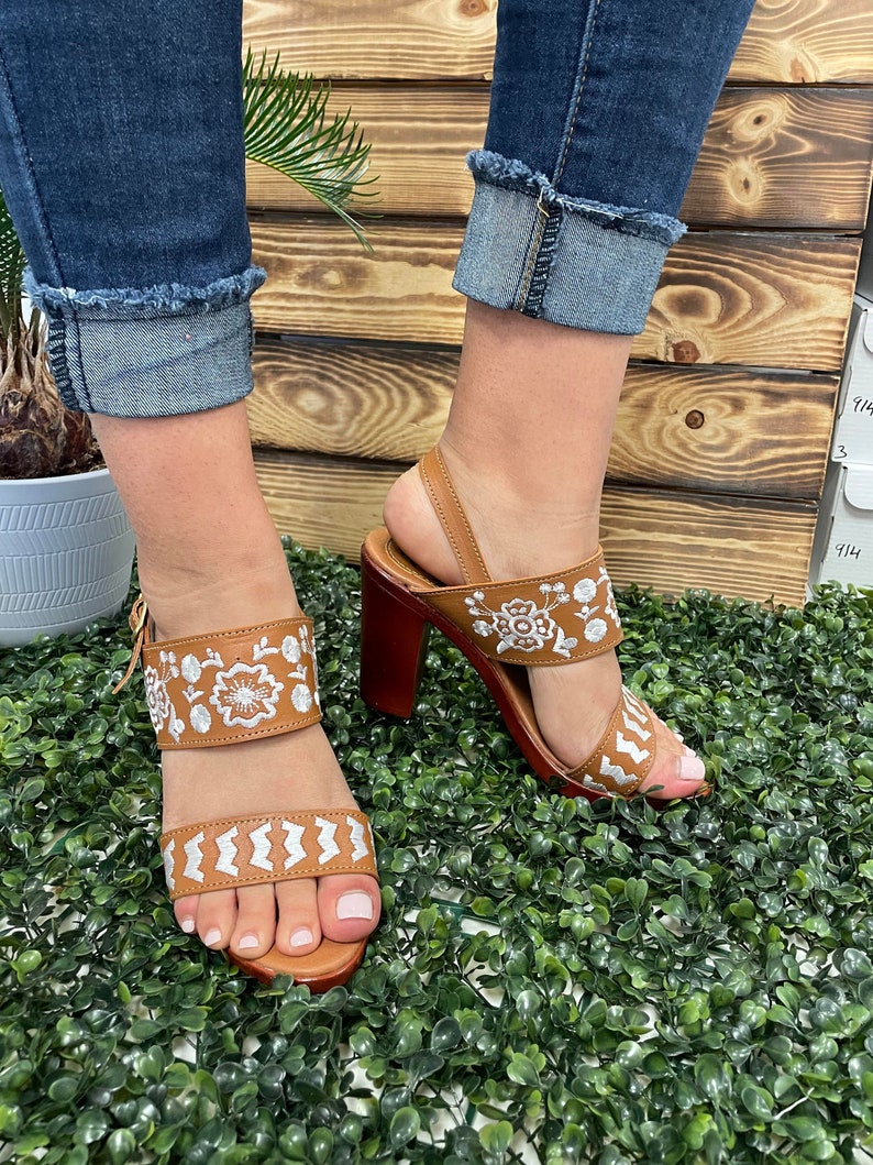 Women Handmade Highheels/ Mexican Women Huarache - Etsy