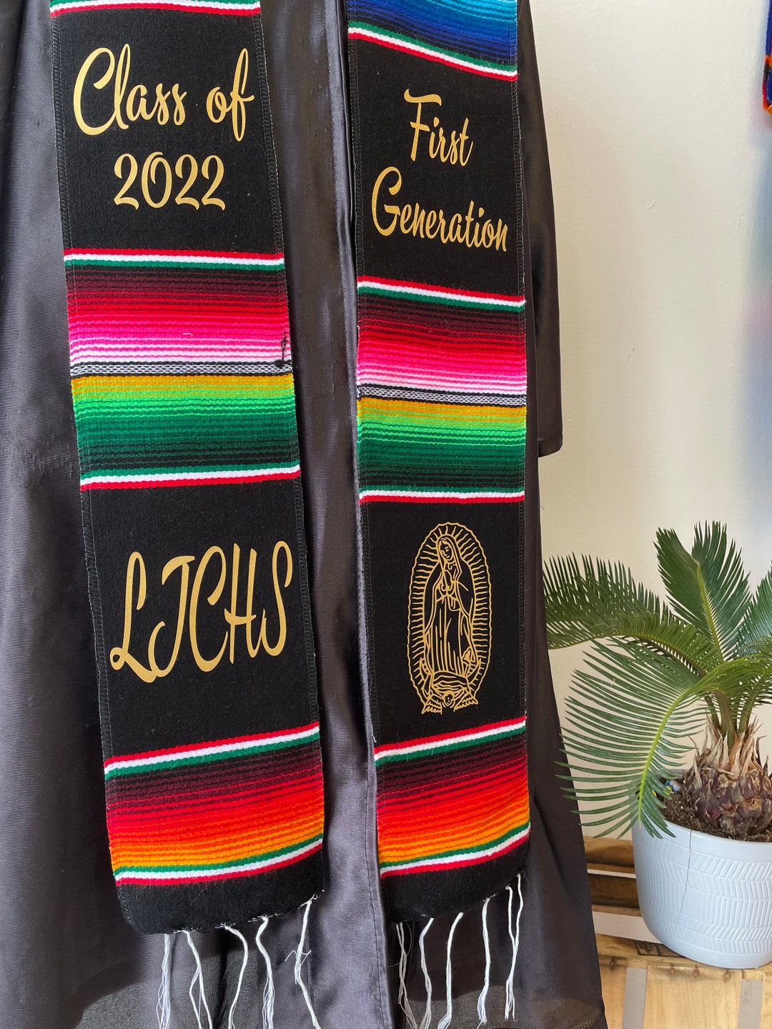 Mexican Sash Graduation Stole/personalized Graduation Stole - Etsy