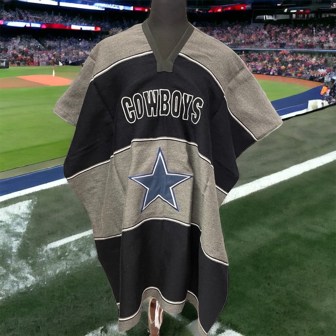 Dallas Cowboy Poncho - Etsy