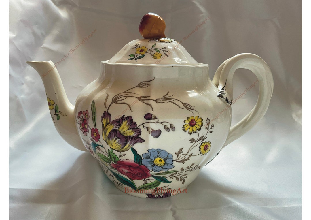 Antique Copeland Spode Gainsborough Teapot 1891-1900 Old Mark - Etsy