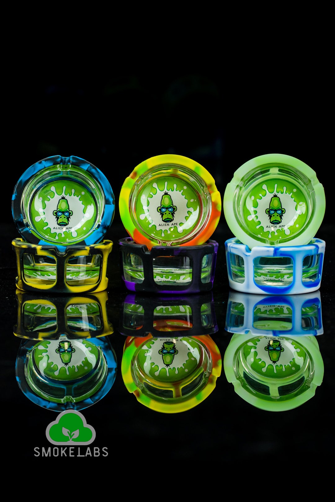 Alien APE Silicone Glass Ashtray - Etsy