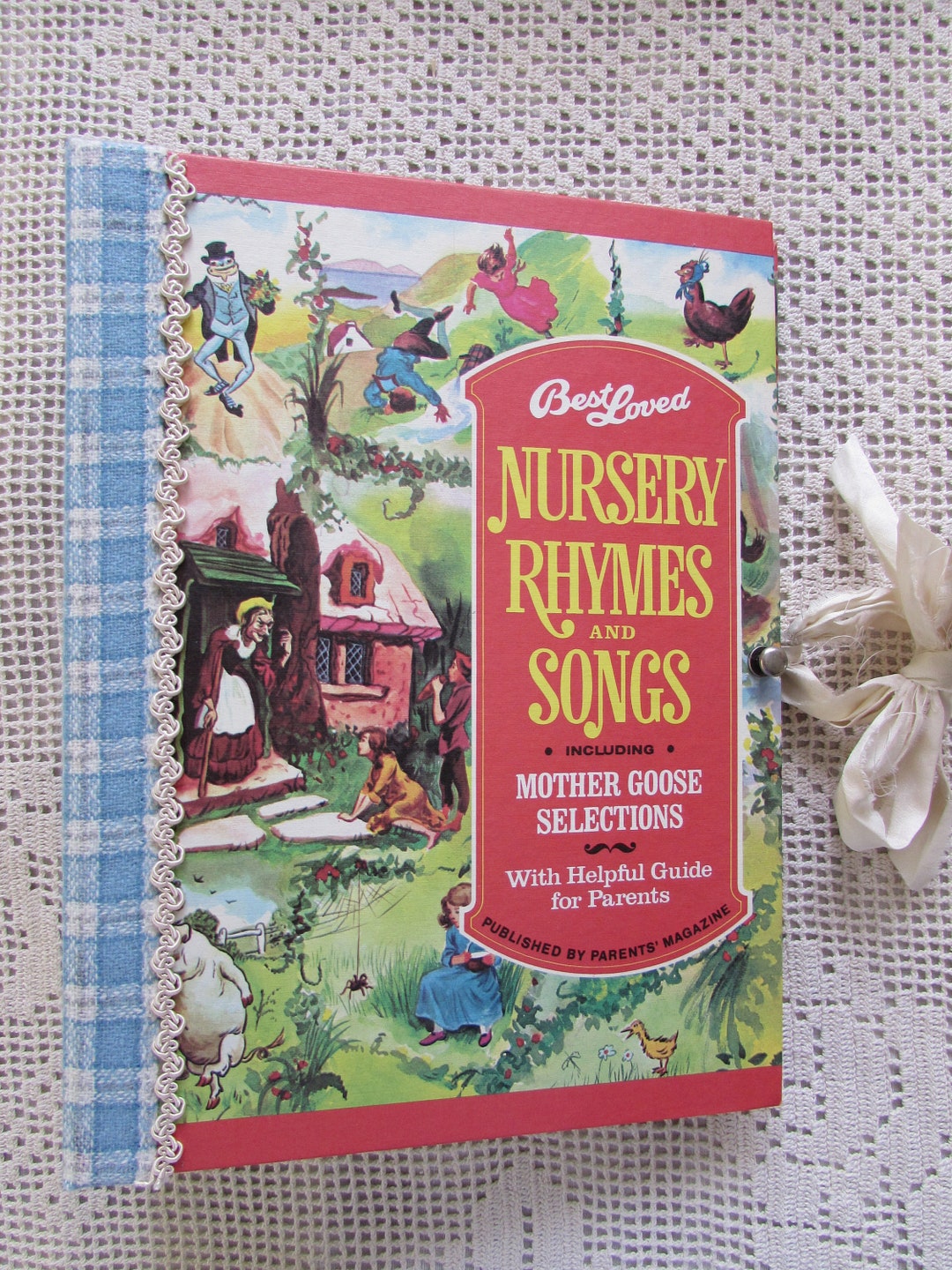 Best Loved Nursery Rhymes & Songs Glue Book or Collage Journal - Etsy