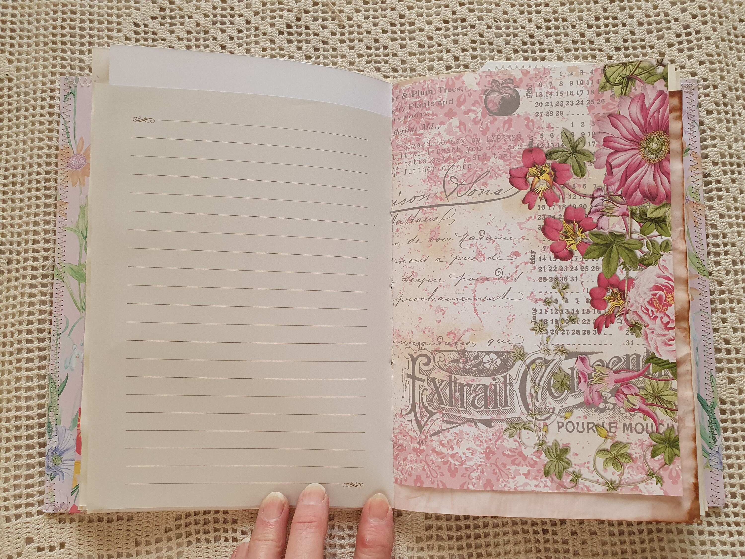Miss Pink Junk Journal - Etsy
