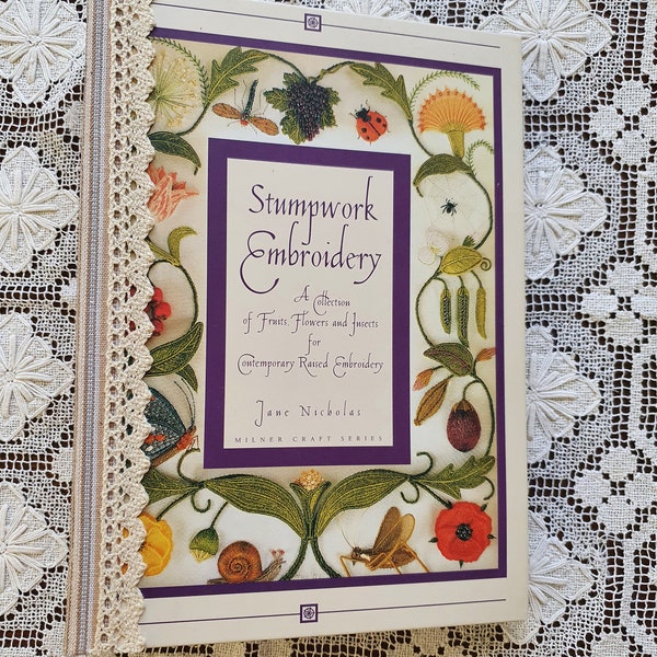 Stumpwork Embroidery - Etsy