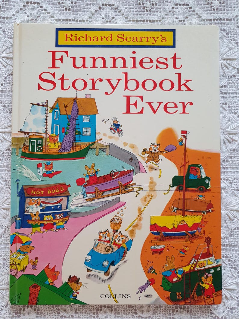 Richard Scarry's Funniest Storybook Ever - Etsy