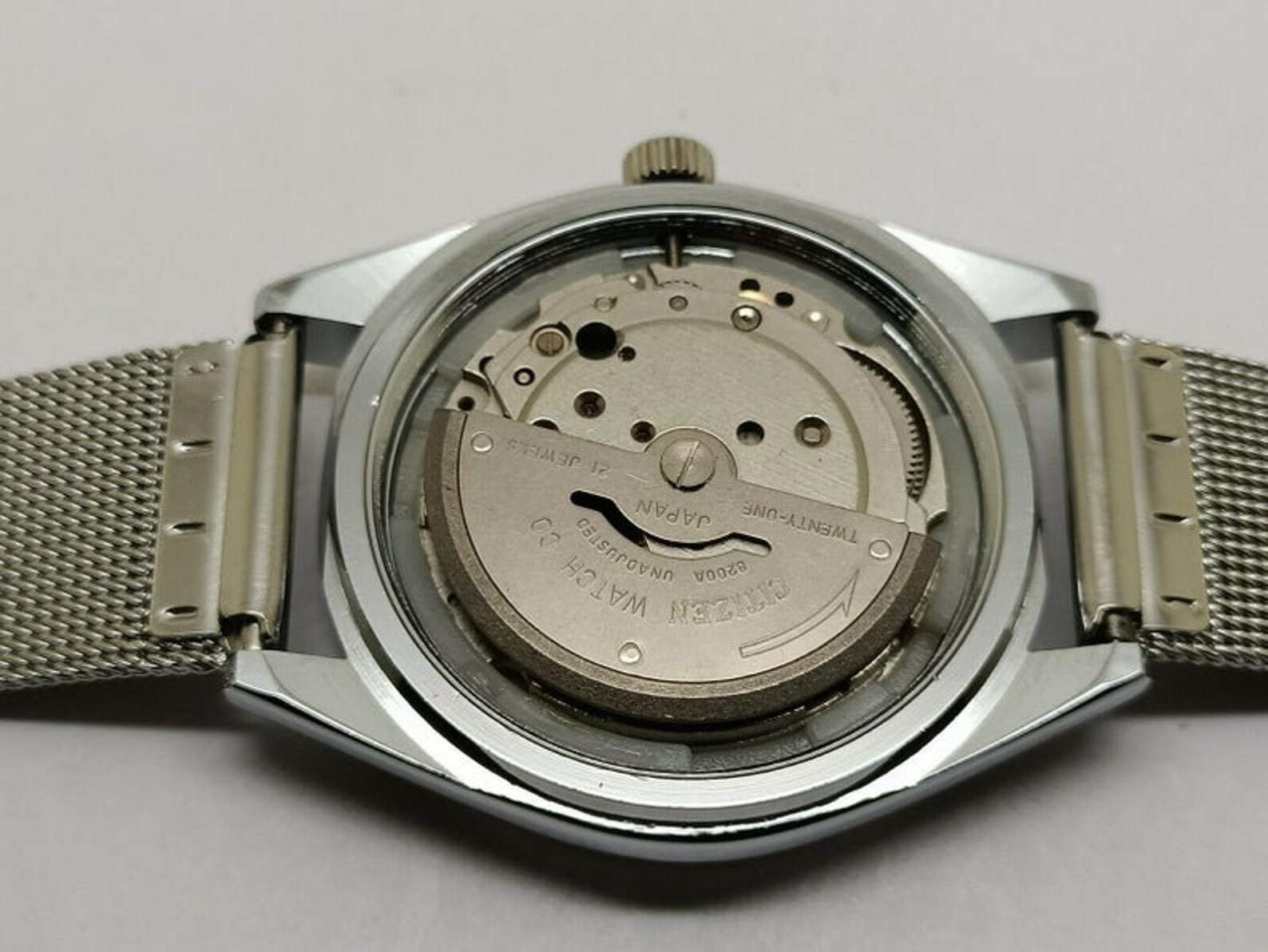 Rare Citizen Watch Automatic 8200 A Day/date Blue Dial - Etsy