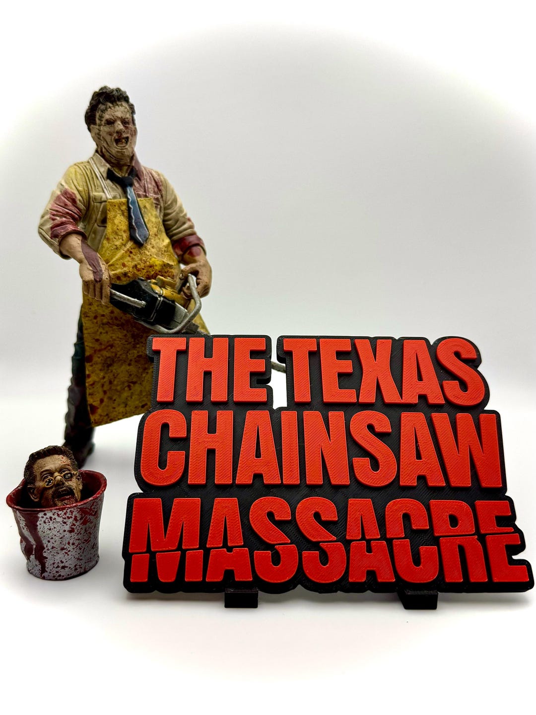 Texas Chainsaw Massacre 3D Printed Sign | Texas Chainsaw Massacre Logo ...
