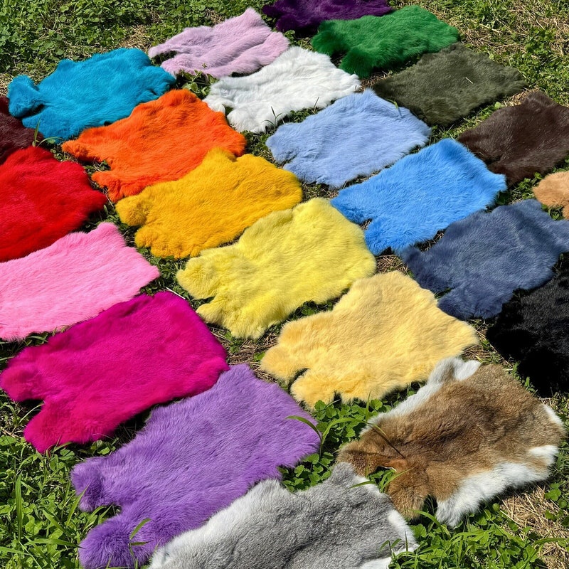 Rabbit Faux Fur - Etsy