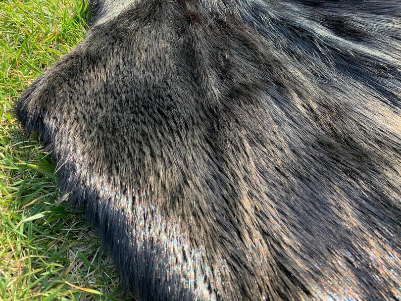 Real Beaver Fur, Black Color Leather, Farm Beaver Pelt, Luxury Animal ...