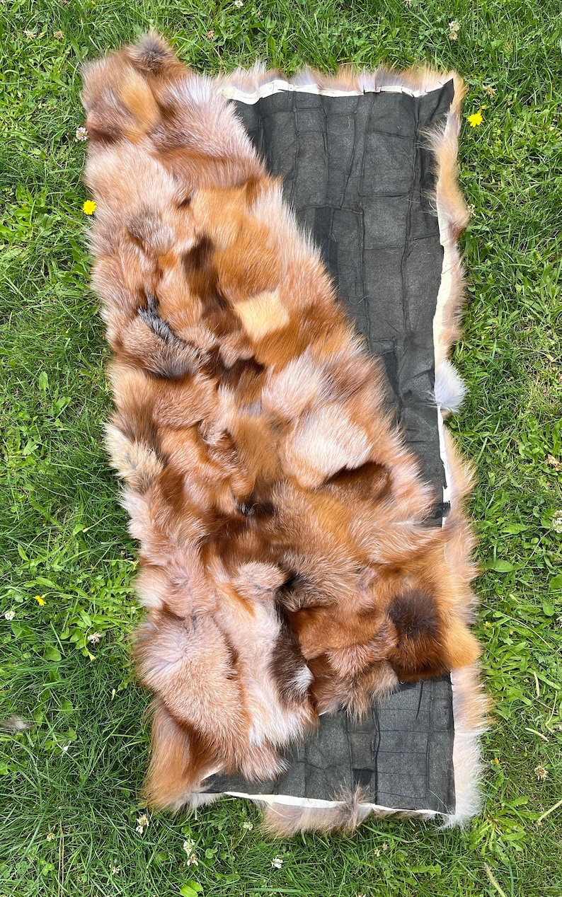 Fox Hide for Altars Wild Fox Fur Canadian Fox Pelt - Etsy