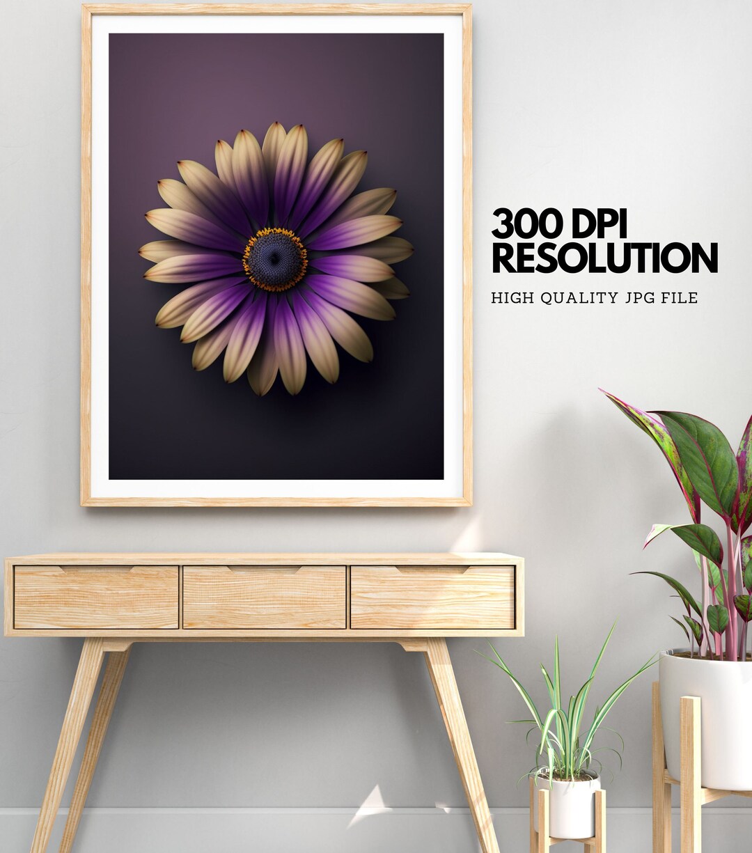 Daisy Flower Digital Poster, Daisy Svg, Digital Download, Wall Print ...