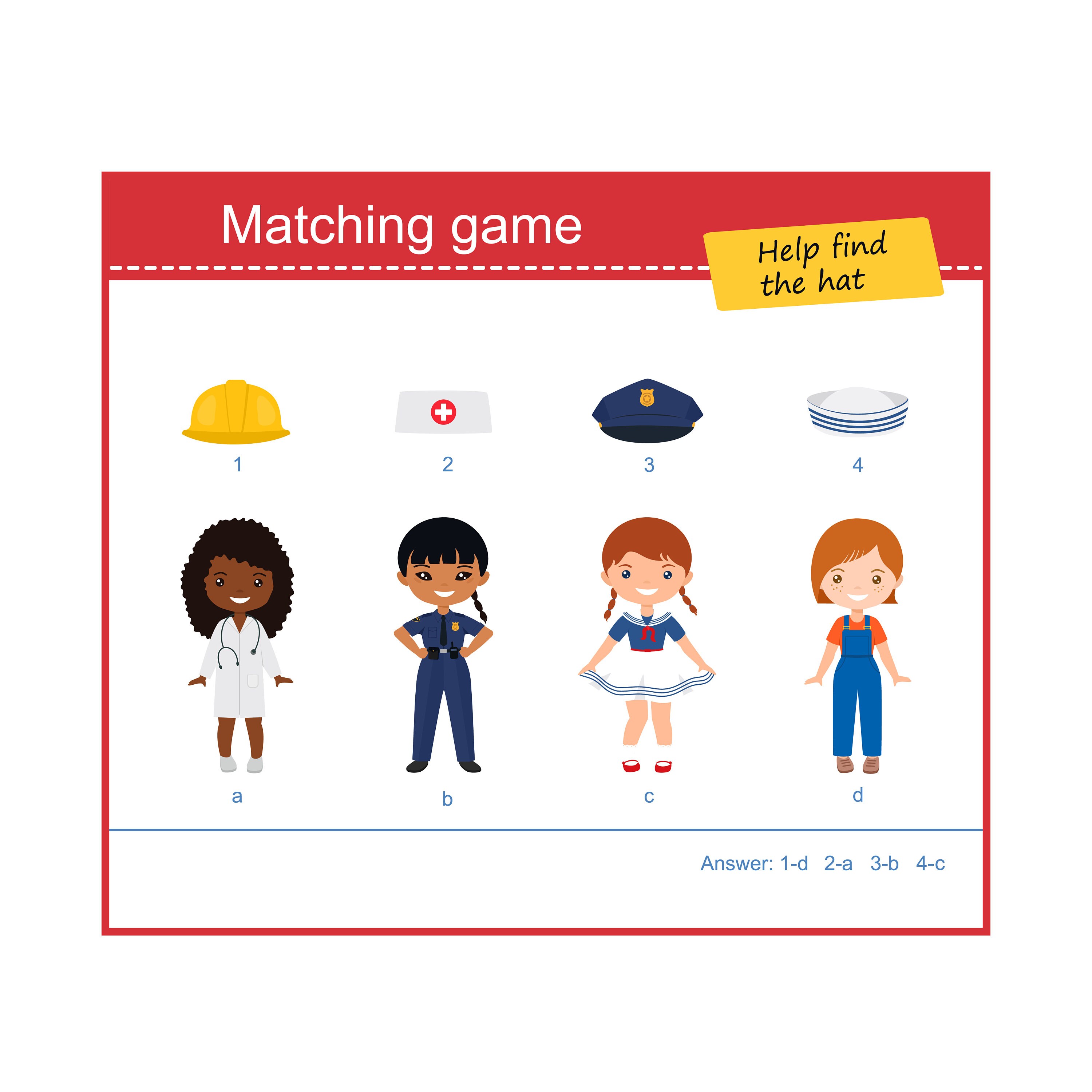 Matching Games for Children. Instant Download. Educational | Etsy